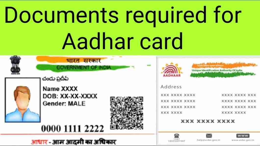 Aadhar Card Apply Online, Offline,Documents requires for enrolment, FAQs