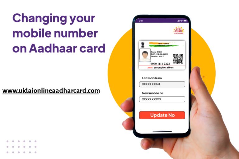 How To Change Aadhar Card Mobile Number Online, Update