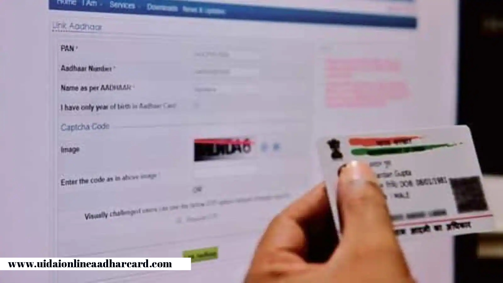 How To Check Aadhar Card Link Mobile Number, Check the mobile