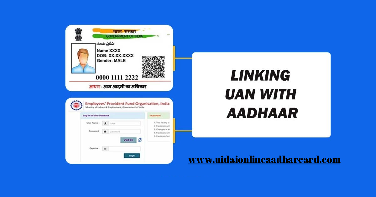 UAN Aadhar Link Mobile Number, Link your UAN with an Aadhaar
