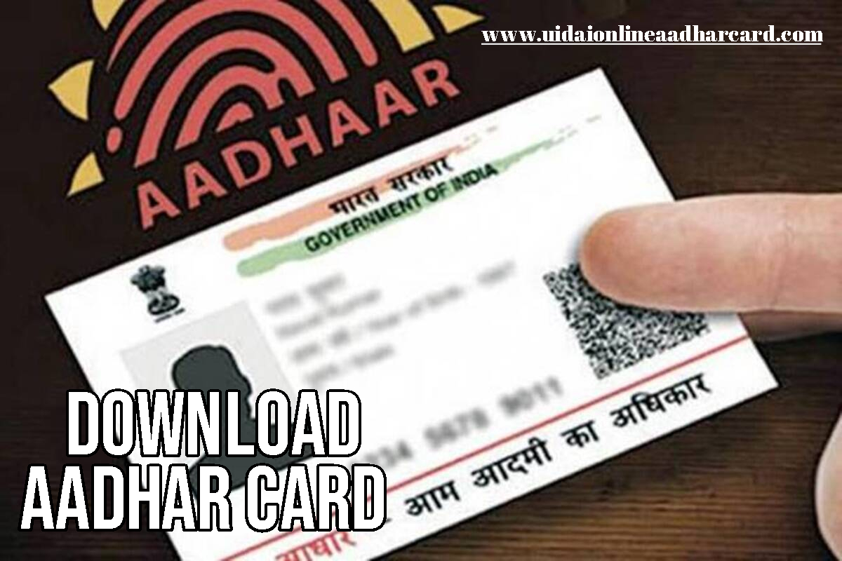 Download Aadhar Card Using Mobile Number, How to Download