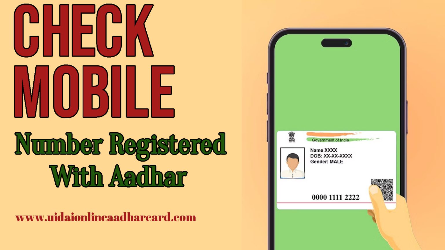 Check Mobile Number Registered With Aadhar, Complete Guide